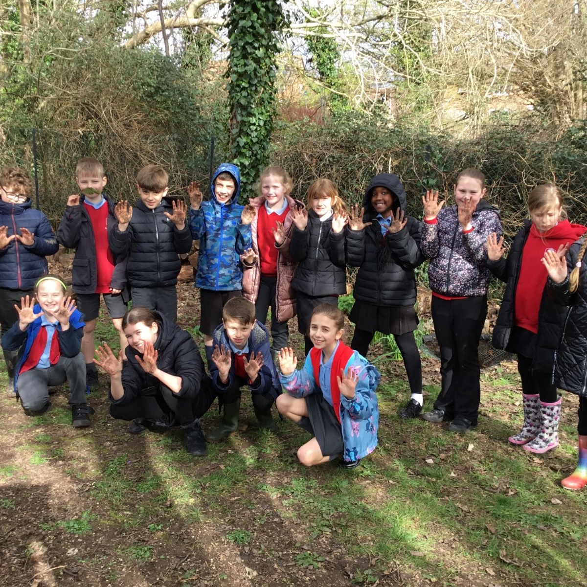 Blackbrook School - Class 5: Forest School Nature Faces